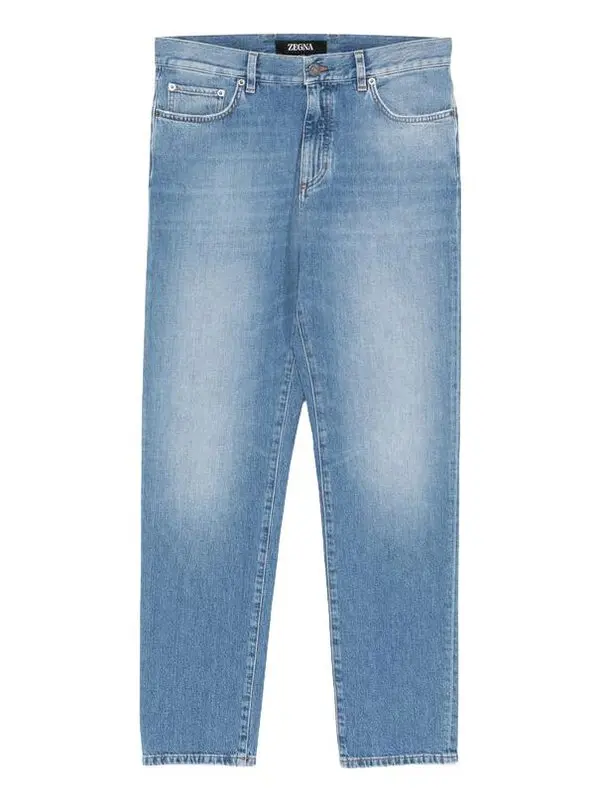 Zegna Slim-fit Denim Jeans - Blue