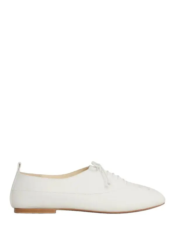 Celine Lise Moccasins - White