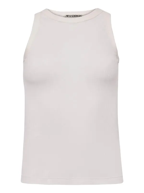 JW Anderson Ribbed Sheer Vest - Multicolor