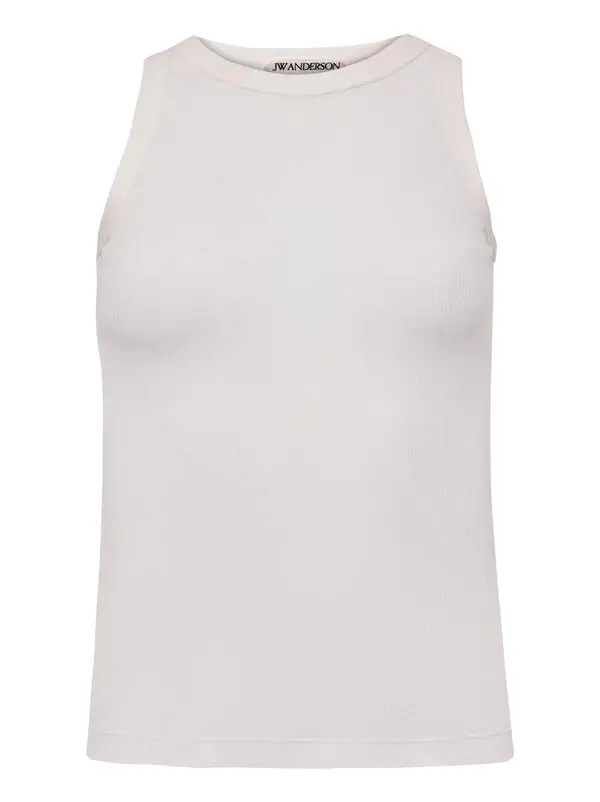 JW Anderson Ribbed Sheer Vest - Multicolor