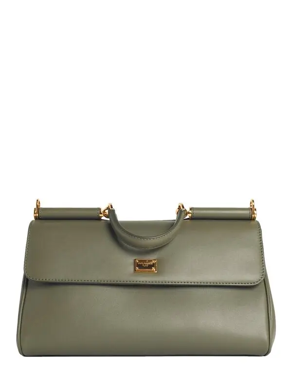 Dolce & Gabbana My Sicily" Medium Leather Handbag - Green