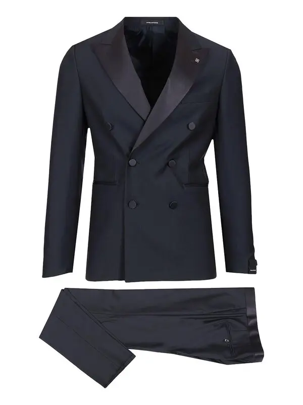 Tagliatore Bruce Tuxedo In Super 130s Wool - Blue
