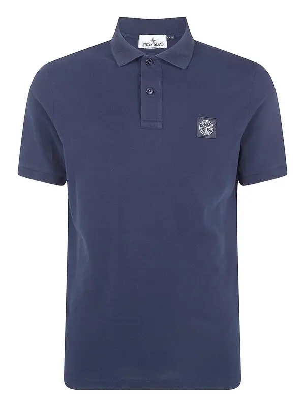 Stone Island Short Sleeves Polo Shirt - Blue