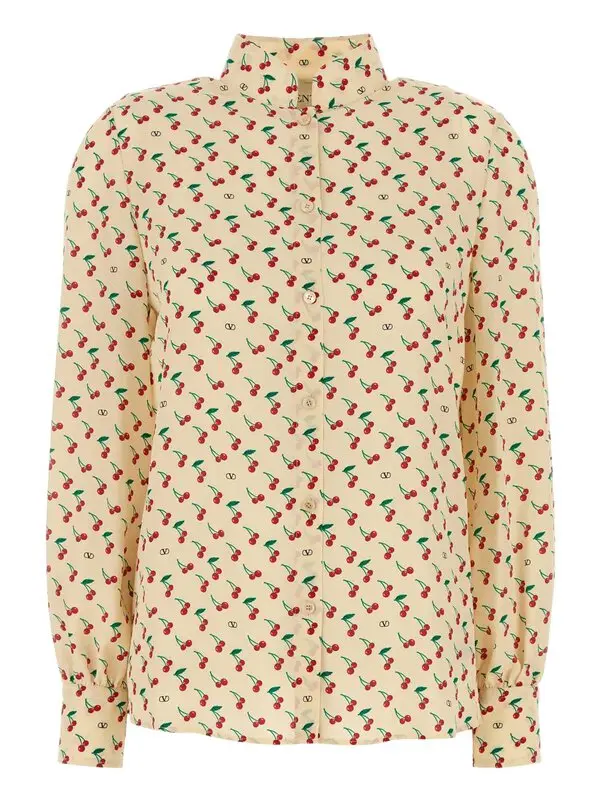 Valentino Garavani Printed Silk Shirt - Multicolor