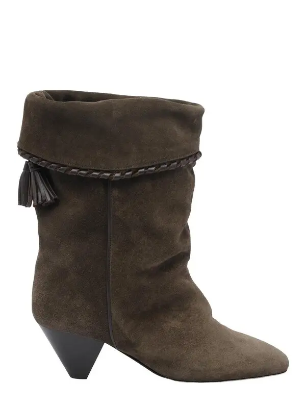 Isabel Marant Étoile Dalby Suede Ankle Boots - Brown