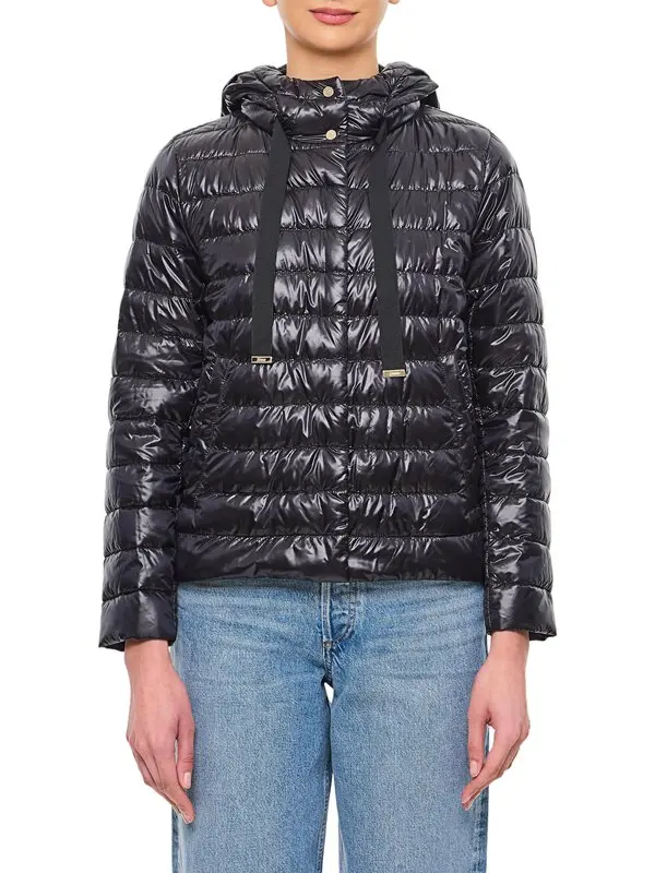 Herno Nylon Down Jacket With Hood - Multicolor