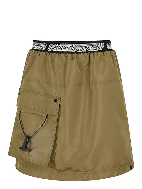 Stella McCartney Logo Waistband Skirt - Yellow