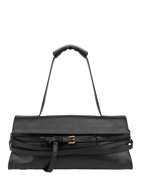 Moschino Tie Me Leather Handbag - Multicolor