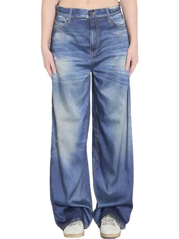 GOLDEN GOOSE Boyfriend Denim Jeans - Multicolor