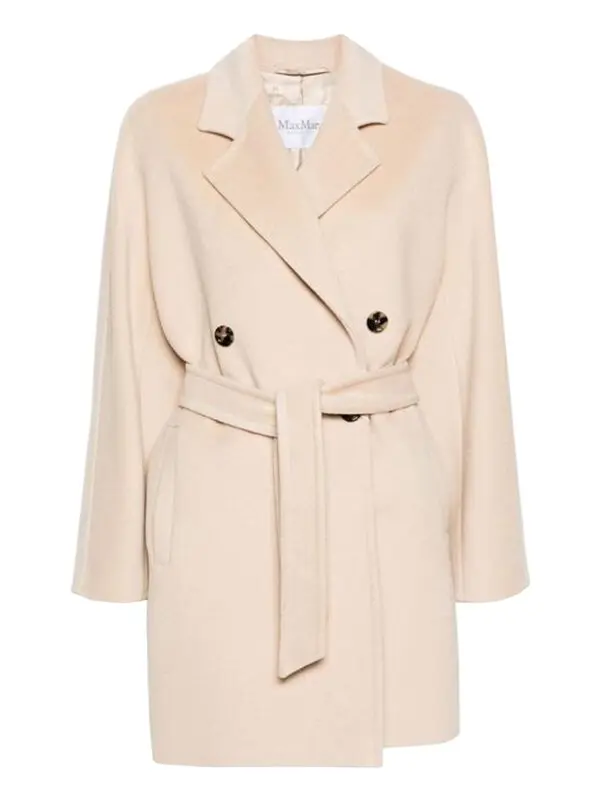 Max Mara Wool And Cashmere Coat - Cream