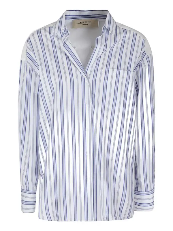 Max Mara Striped Shirt - Multicolor