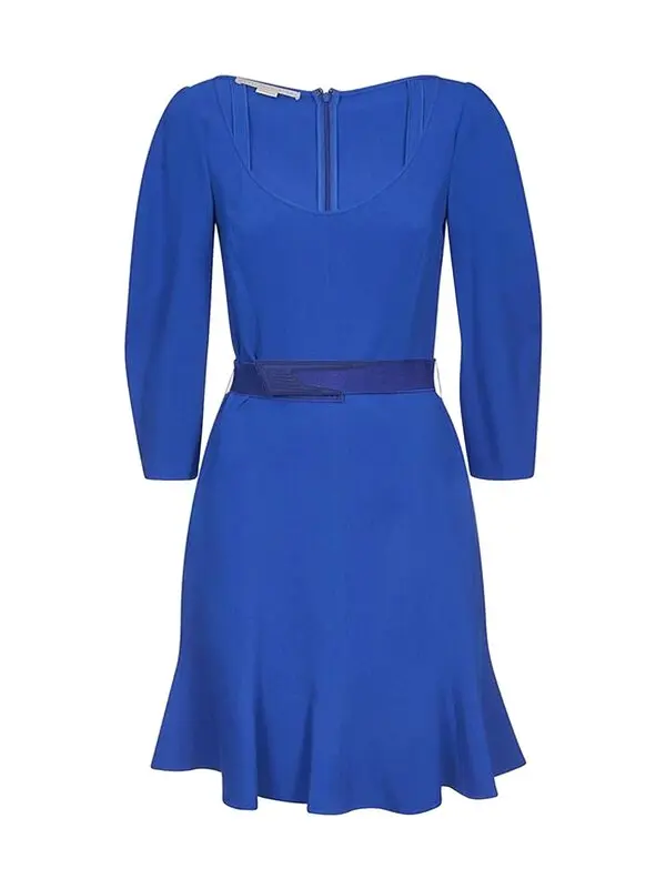 Stella McCartney Long Sleeved Dress - Blue