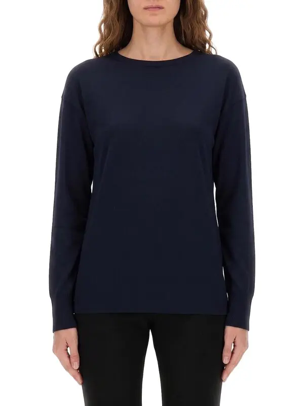 Max Mara Long Sleeve Sweater - Blue