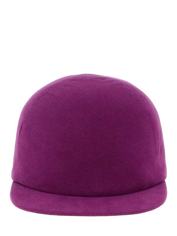Balenciaga Cotton Drill Hat - Purple