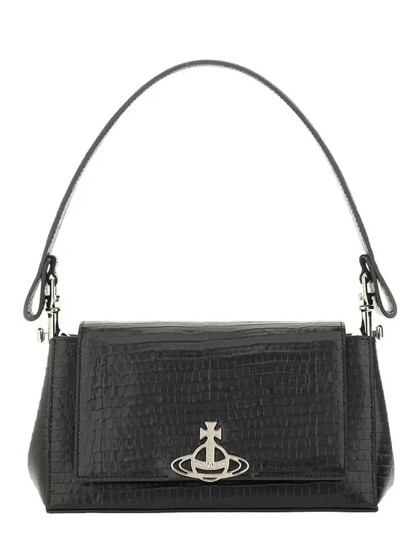 VIVIENNE WESTWOOD Hazel Medium Bag - Black