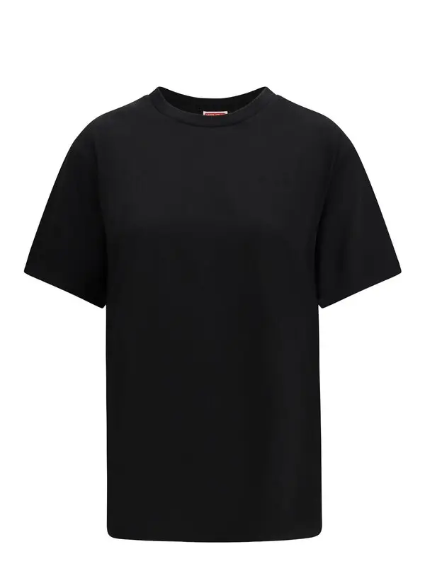 Kenzo Embroidered Cotton T-shirt - Black