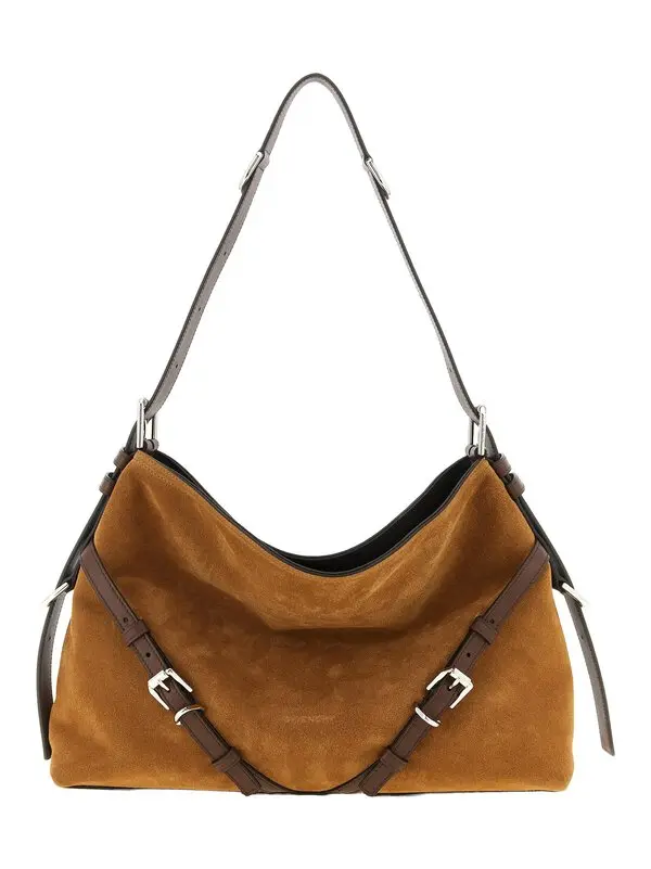 Givenchy Voyou Medium Shoulder Bag - Brown