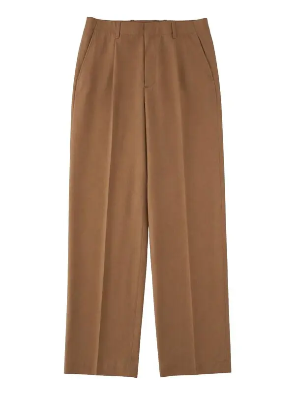 Our Legacy Wide Leg Tailored Trousers - Brown