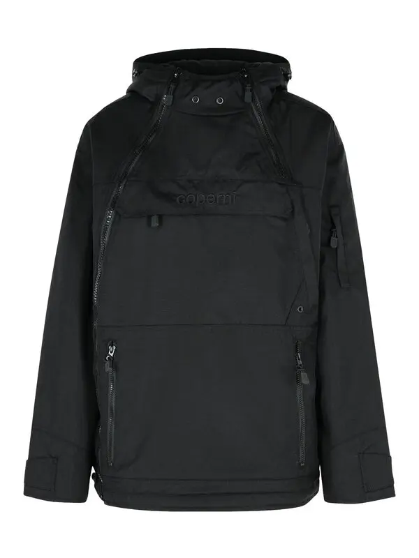 Coperni Asymmetrical Polyamide Jacket - Black