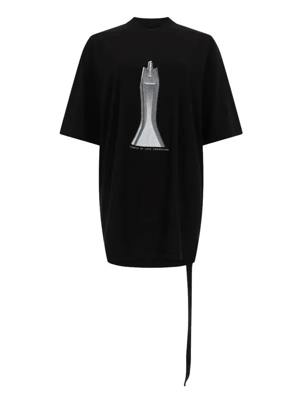 Rick Owens Jumbo Ss T-shirt - Black