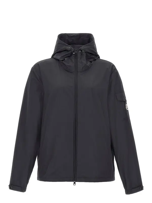 Moncler Sassiere Hooded Water-repellent Jacket - Black