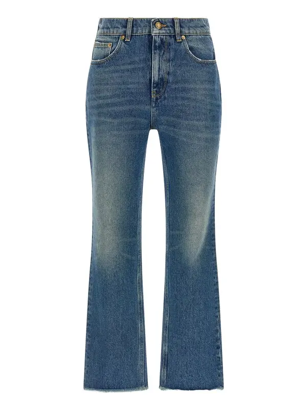 GOLDEN GOOSE Deryn Flared Jeans - Blue