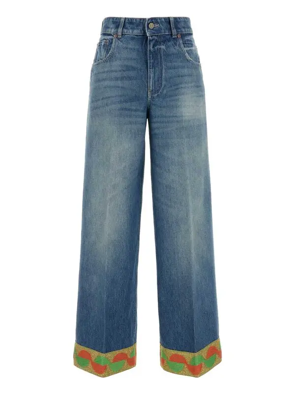 Valentino Garavani Denim Jeans - Blue