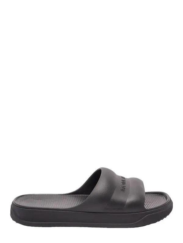 Moncler Embossed Logo Slides - Multicolor