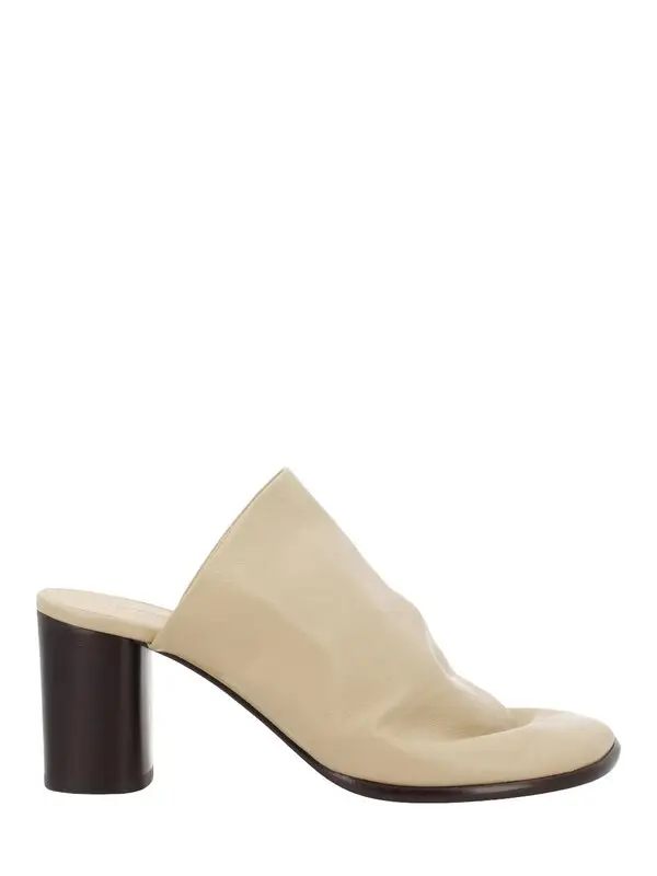 LEMAIRE Glove Mule - Cream