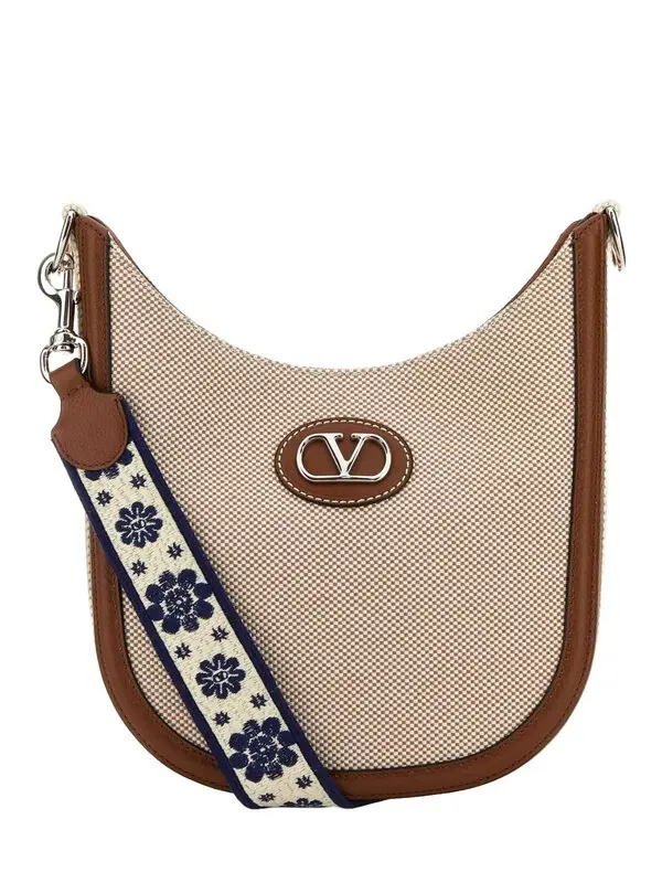 Valentino Garavani Canvas Vlogo Signature Shoulder Bag - Multicolor