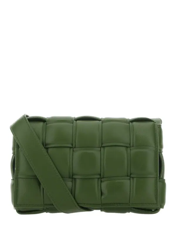 Bottega Veneta Woven Leather Shoulder Bag - Multicolor