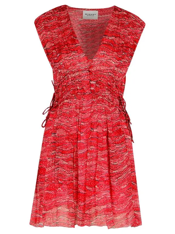 Isabel Marant Étoile Anawa Viscose Dress - Red