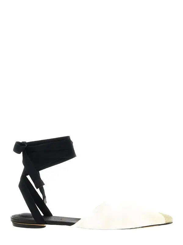 Jacquemus Les Sandales Espadrilles Mules - Cream
