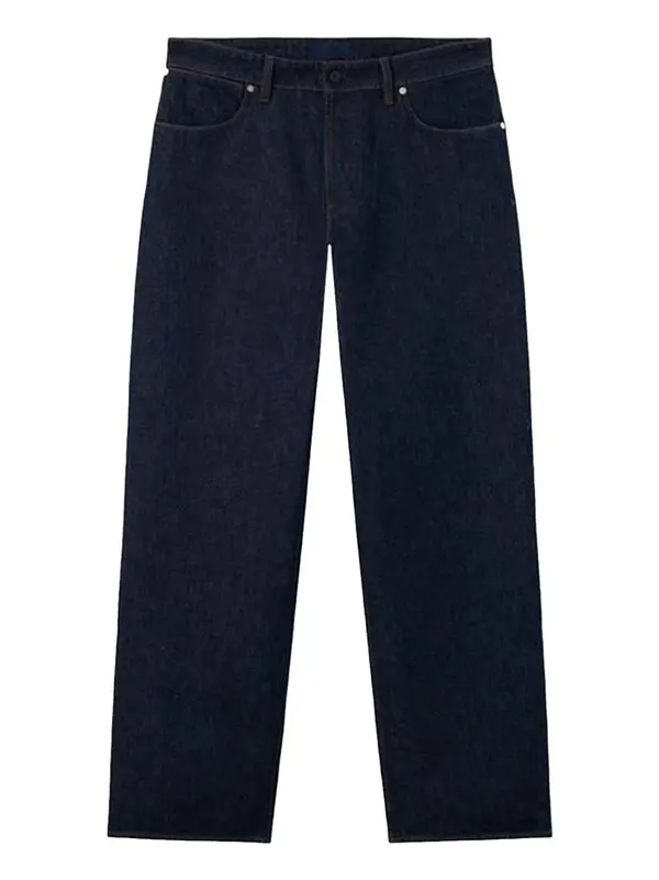 Stone Island Loose Fit Denim Jeans - Blue