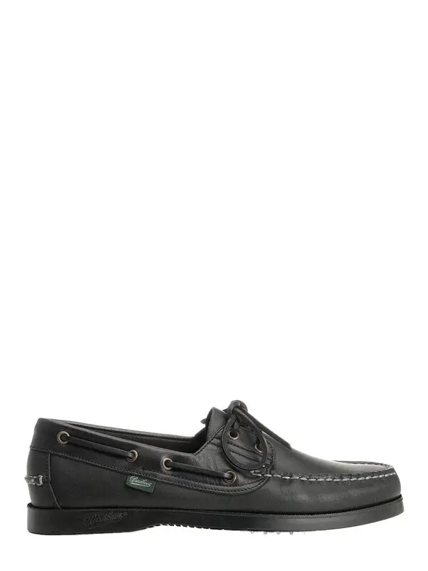 Paraboot Barth Boat Moccasin - Black