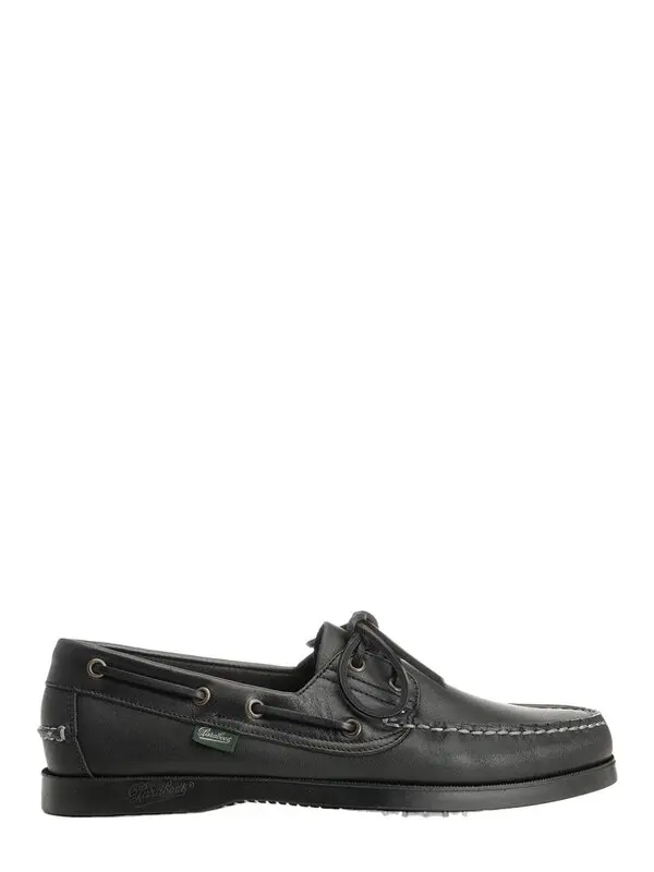 Paraboot Barth Boat Moccasin - Black