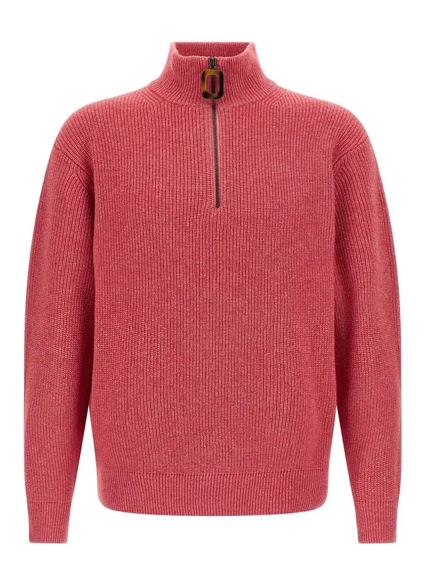 JW Anderson Half-zip Sweater - Pink