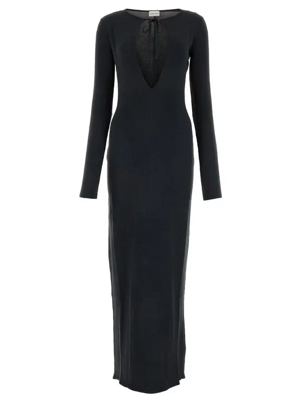 Magda Butrym Abito" Silk Dress - Multicolor