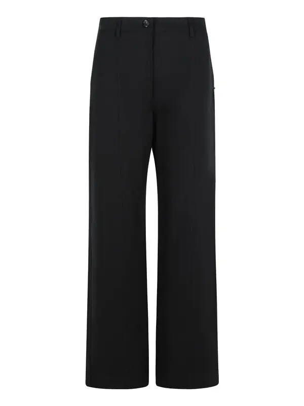 Sportmax Era Cotton Pants - Black