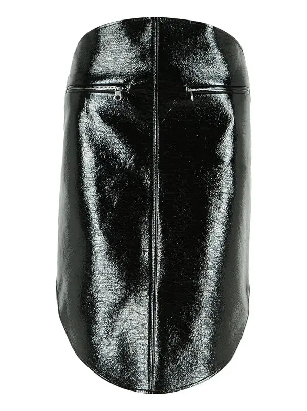 COURREGES Cotton Blend Skirt - Black