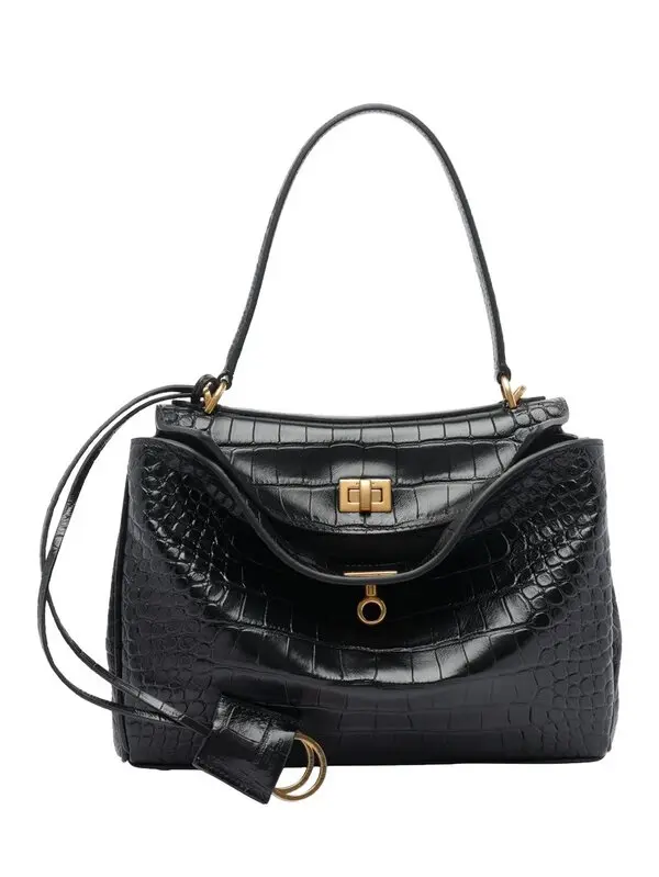 Balenciaga Small Rodeo Handbag - Black