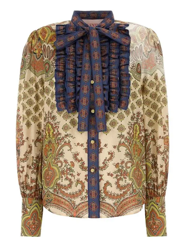 Valentino Garavani Printed Muslin Shirt - Multicolor