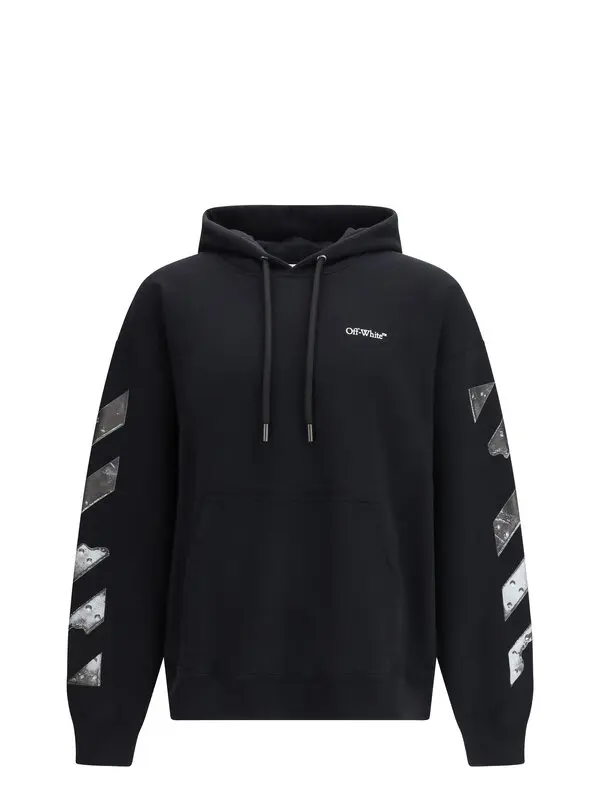 Off-White Metal Arrow Skate Hoodie - Black