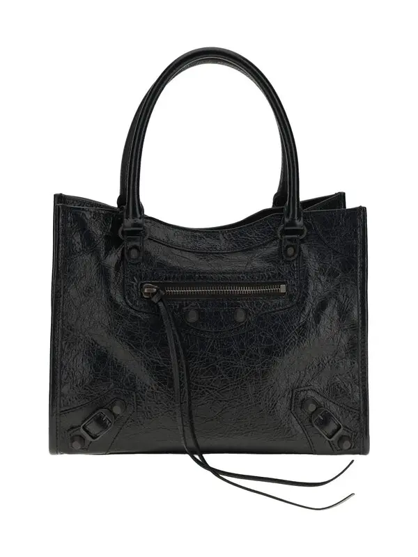 Balenciaga Le City Tote Mini Handbag - Black