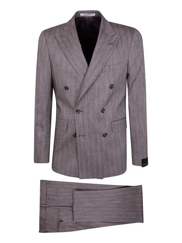 Tagliatore Bruce Suit - Brown