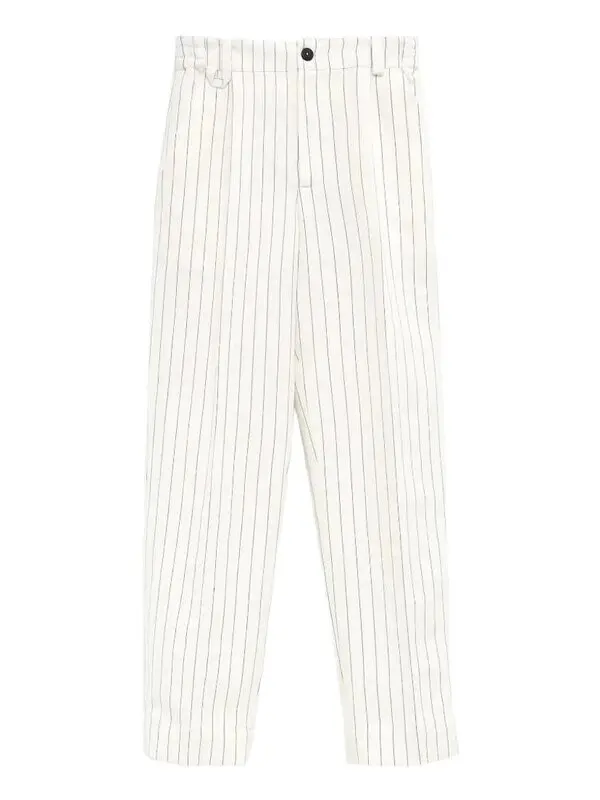 Jacquemus Le Pantalon Croisiere Trousers - White