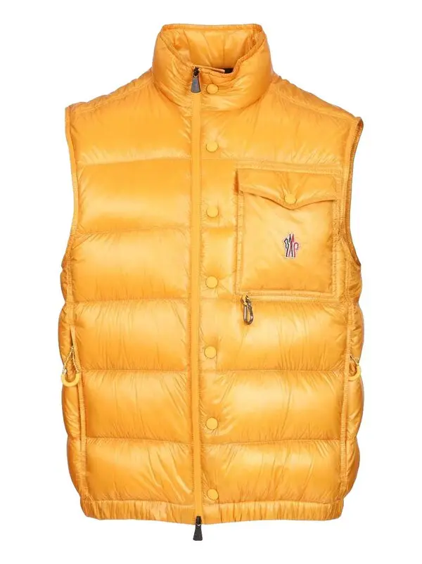 Moncler Packable Down Vest - Yellow