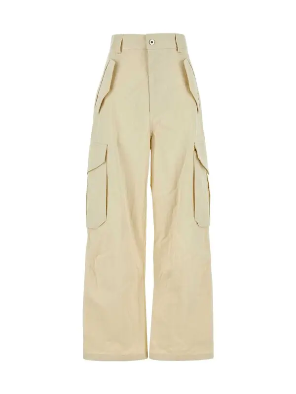 Bottega Veneta Cotton Blend Cargo Pant - Brown
