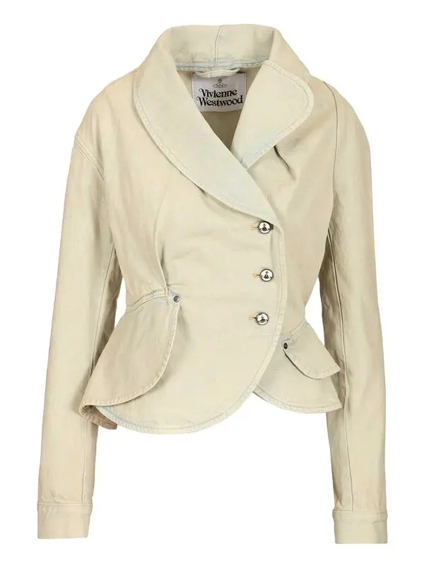 VIVIENNE WESTWOOD Stormy Denim Jacket - Blue
