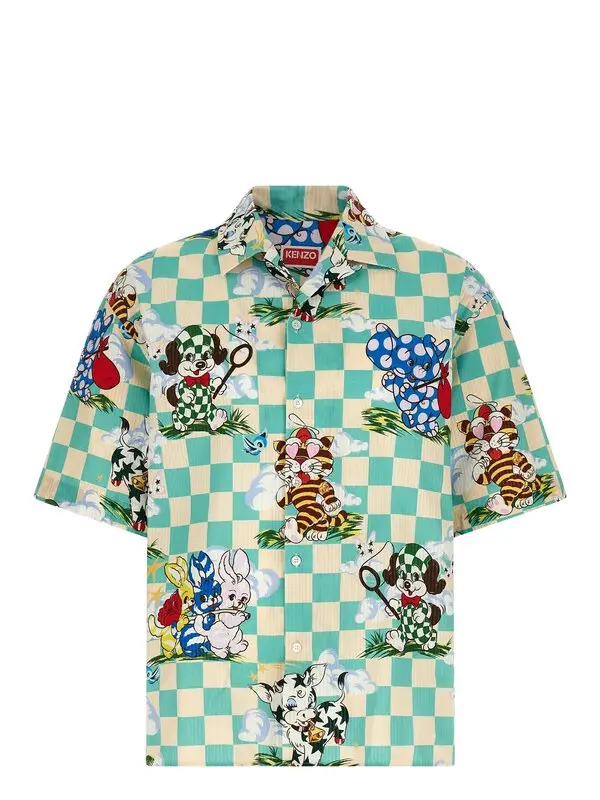 Kenzo Cartoon' Shirt - Multicolor